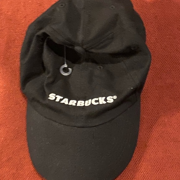 Starbucks | Accessories | Starbucks Black Cap | Poshmark